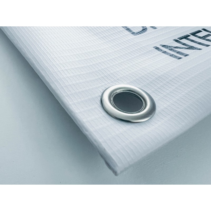 Single-sided PVC banner with eyelets Size 50cm*100cm
